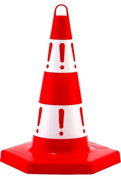 İleri Trafik 5 Adet Eko Trafik Konisi 50 cm Trafik Dubası