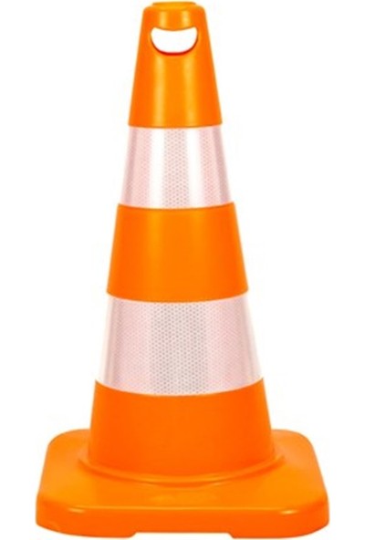 İleri Trafik 10 Adet Trafik Konisi 50 cm Çift Reflektifli Trafik Dubası İleri Trafik 10 Adet Trafik Konisi 50 cm Çift Reflektifli Trafik Dubası