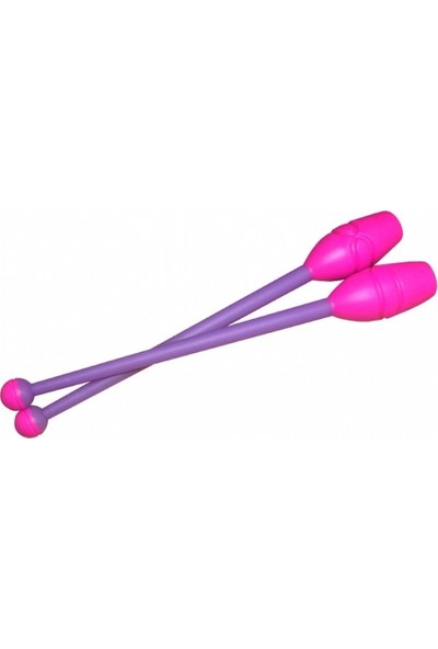 Gymo Birbirine Bağlanabilir Ritmik Cimnastik Labut 45CM Pembe-Mor Gymo Birbirine Bağlanabilir Ritmik Cimnastik Labut 45CM Pembe-Mor