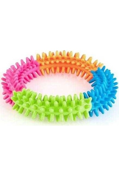 Matesstore Köpek Isırma Çemberi Diş Kaşıma Çiğneme Oyuncak Temizleme Silikon Matesstore Köpek Isırma Çemberi Diş Kaşıma Çiğneme Oyuncak Temizleme Silikon