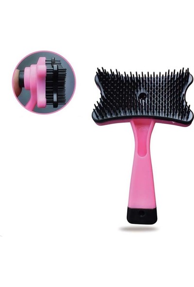 Matesstore Otomatik Temizlenen Tuşlu Evcil Hayvan Fırçası Kedi Köpek Tarağı Matesstore Otomatik Temizlenen Tuşlu Evcil Hayvan Fırçası Kedi Köpek Tarağı