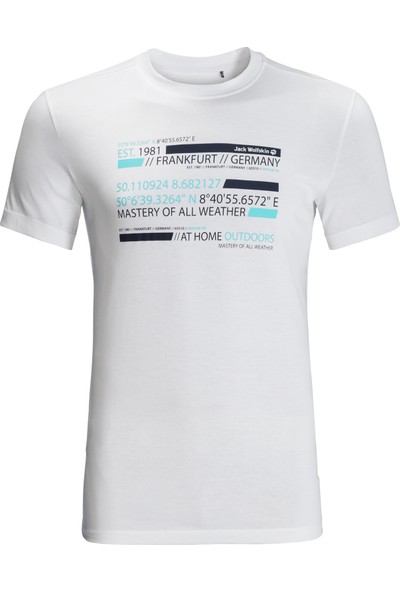 Jack Wolfskin Established In Erkek T-shirt