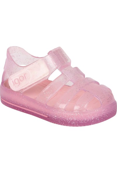 Igor S10265 Star Glitter Plaj Havuz Kız Çocuk Deniz Sandaleti