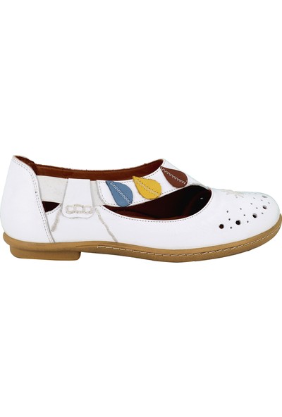 Venüs Beyaz Deri Kadın Günlük Ayakkabı 1911311Y