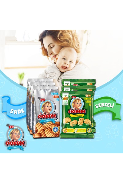 Eti Cicibebe 6'lı Paket Eti Cicibebe 6'lı Paket
