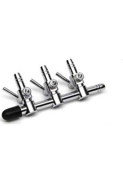 Liya 3 Çıkışlı Metal Vana Hava Dağıtıcı