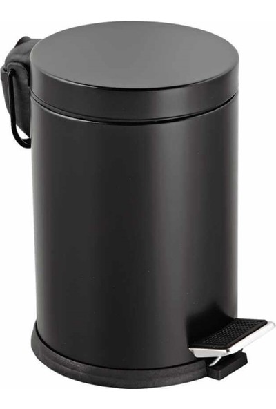 Efor 5 Litre Pedallı Çöp Kovası Siyah 813S Efor 5 Litre Pedallı Çöp Kovası Siyah 813S