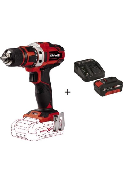 Einhell Te-Cd 18/40 Li (1x4 Ah Starter Kit )18 V Akülü Vidalama Matkap Einhell Te-Cd 18/40 Li (1x4 Ah Starter Kit )18 V Akülü Vidalama Matkap