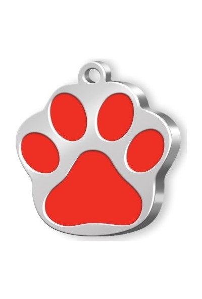 Dali's Mineli Seri Pati Küçük Künye Kırmızı