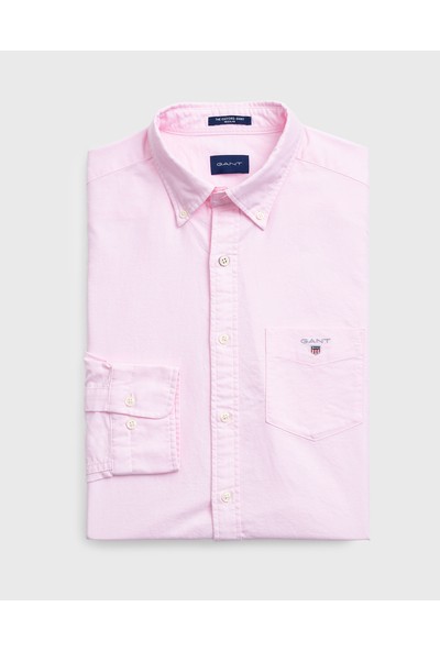 Gant Erkek Pembe Regular Oxford Gömlek 3046000.662 Gant Erkek Pembe Regular Oxford Gömlek 3046000.662