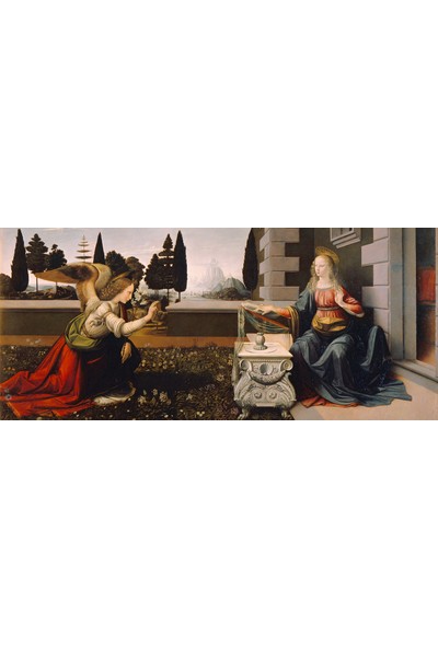 Moda Duvar Annunciation Leonardo Da Vinci Meryem ve Cebrail Müjdeli Haber Vinil Duvar Kağıdı Tutkal Hediyeli Moda Duvar Annunciation Leonardo Da Vinci Meryem ve Cebrail Müjdeli Haber Vinil Duvar Kağıdı Tutkal Hediyeli