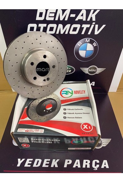 Novelty Mercedes W205-W213 Fren Diski Spor Tip Delikli Ön