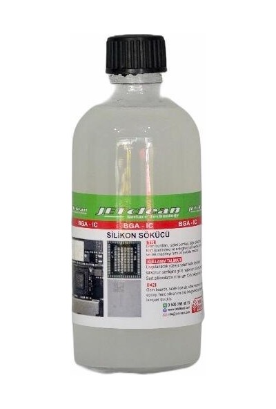 Jet Clean Bga Ic Silikon Sökücü Tutkal Mühür