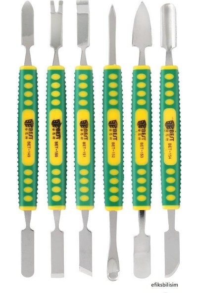 Best Çok Amaçlı Best 151 6 Parça Tablet Telefon Açma Seti Best Çok Amaçlı Best 151 6 Parça Tablet Telefon Açma Seti
