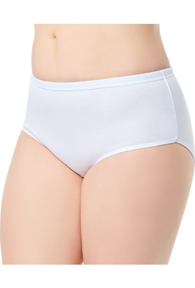 Tutku 6'lı Tutku %100 Pamuklu Yüksek Bel Bato Bayan Külot Papatya Company
