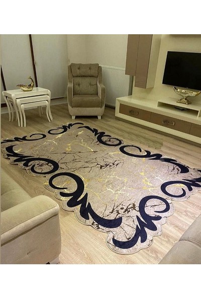 Börner Home Suni Deri Tabanlı Kaymaz Modern Halı Börner Home Suni Deri Tabanlı Kaymaz Modern Halı