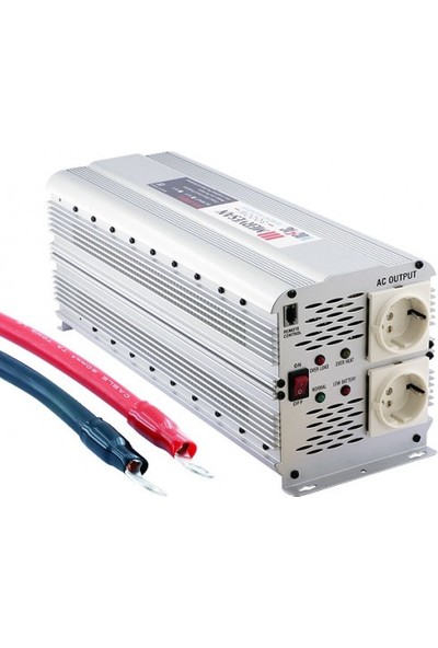 Mervesan MSI-3000-24 24-220V 3000W İnvertör Mervesan MSI-3000-24 24-220V 3000W İnvertör