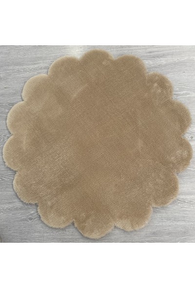 ERDEMİR HALI Vizon Kaymaz Taban Dekoratif Post(Peluş) Halı 100 x 100 ERDEMİR HALI Vizon Kaymaz Taban Dekoratif Post(Peluş) Halı 100 x 100