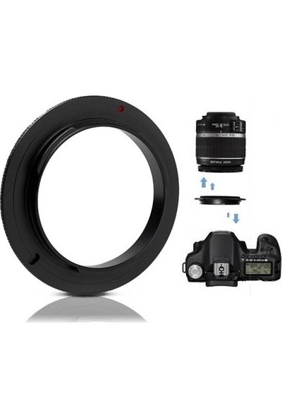 Mettzchrom Ters Makro Adaptörü 67MM Sony E Mount Nex Uyumlu Mettzchrom Ters Makro Adaptörü 67MM Sony E Mount Nex Uyumlu
