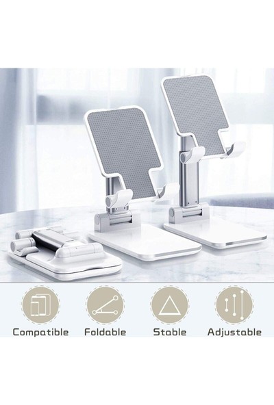 Bidünya Store Masa Üstü Telefon Standı & Masa Üstü Tablet Standı Kademeli Yükseklik Ayarlı Telefon Tutucu Stand Bidünya Store Masa Üstü Telefon Standı & Masa Üstü Tablet Standı Kademeli Yükseklik Ayarlı Telefon Tutucu Stand