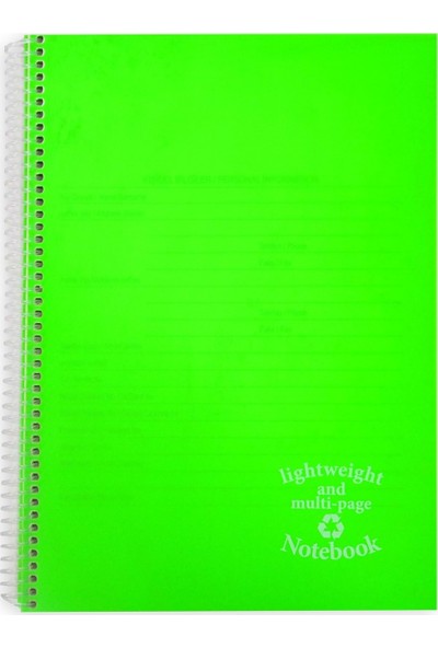Defne Novacolor Kareli Defter 120 Yaprak