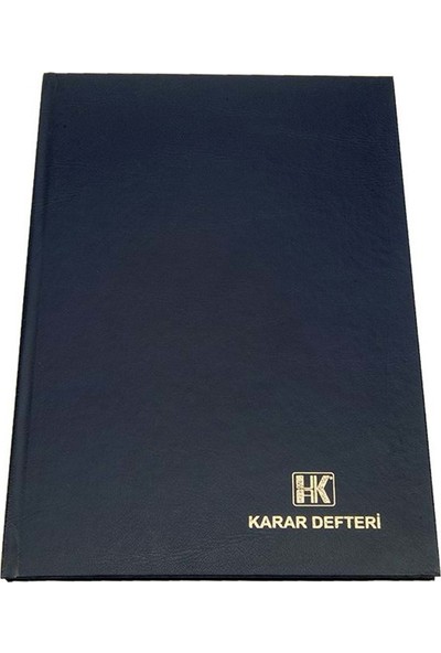 Ulaş Karar Defteri Ciltli 96 Yaprak