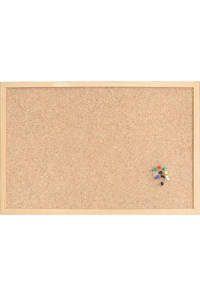 Ant Mantar Pano Naturel Mdf Çerçeve 60 x 90 cm