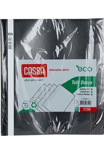 Cassa Telli Dosya Siyah