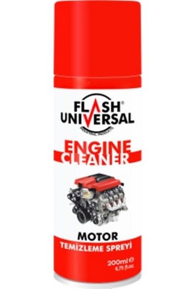 Flash Universal Susuz Motor Temizleme Spreyi 200 ml Flash Universal Susuz Motor Temizleme Spreyi 200 ml