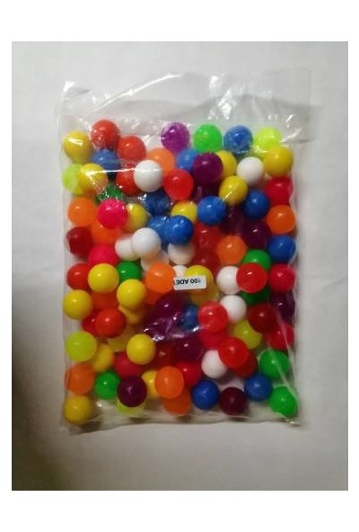 Bulduk 32MM 100 Adet Zıplayan Top Oyuncak Düz Sade Otomat Topu Bulduk 32MM 100 Adet Zıplayan Top Oyuncak Düz Sade Otomat Topu