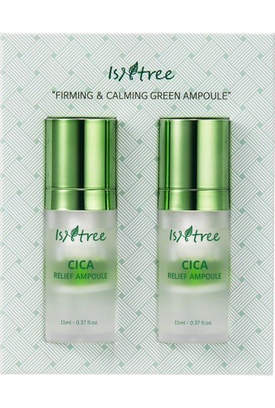 Isntree Cıca Relief Ampoule 2 Adet x 11 ml Isntree Cıca Relief Ampoule 2 Adet x 11 ml