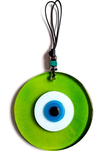 Mixperi Mavi Nazar Boncuklu Şeffaf Yeşil El Yapımı Duvar Süsü Mixperi Mavi Nazar Boncuklu Şeffaf Yeşil El Yapımı Duvar Süsü