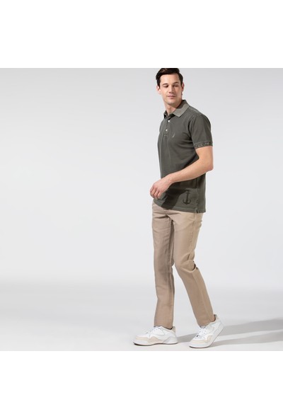 Nautıca Erkek Bej Classic Fit Pantolon P01600T.2TK