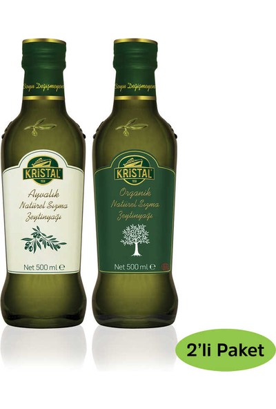 Kristal 500 ml Sızma ve Ayvalık Sızması 2'li