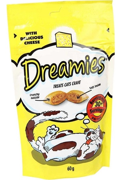 Dreamies Peynirli Kedi Ödülü 60 gr 6'lı Set Idili Dreamies Peynirli Kedi Ödülü 60 gr 6'lı Set Idili
