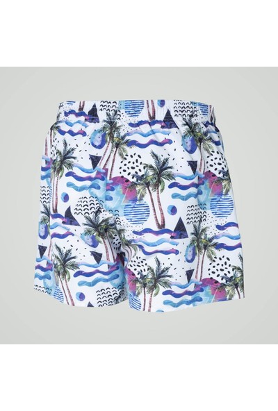 Exuma Erkek Desenli Swim Şort