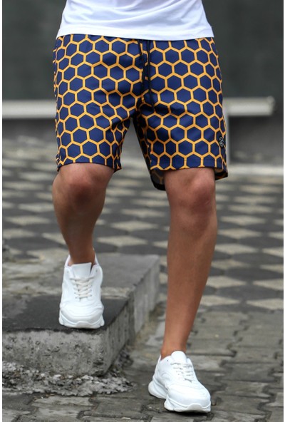 Madmext Lacivert Erkek Deniz Şortu 4255