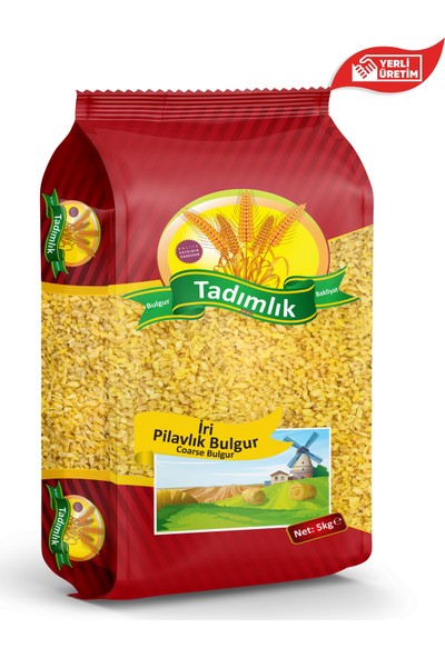 Tadımlık Urfa İri Pilavlık Bulgur 5 kg Tadımlık Urfa İri Pilavlık Bulgur 5 kg