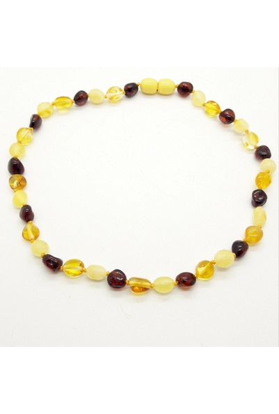 Kehribar Atölyesi Bebek Damla Kehribar Kolye