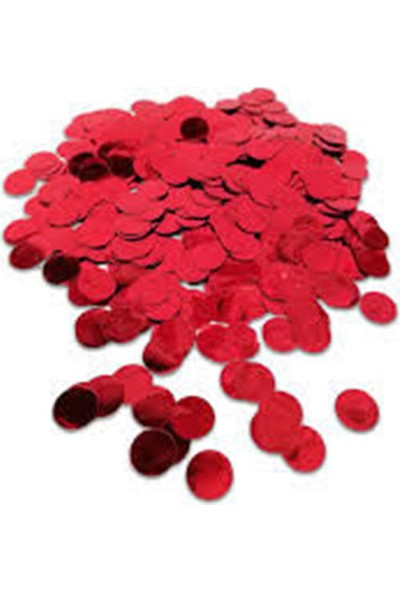 Parti Dünyası Metalik Konfeti Kırmızı 20 Gr Parti Dünyası Metalik Konfeti Kırmızı 20 Gr