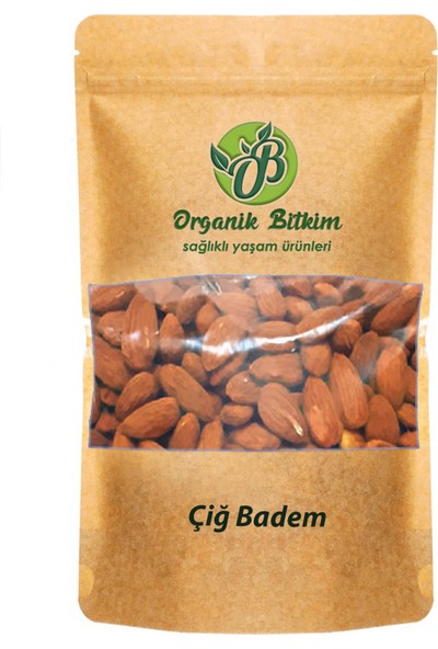 Organik Bitkim Çiğ Badem Içi 250 gr