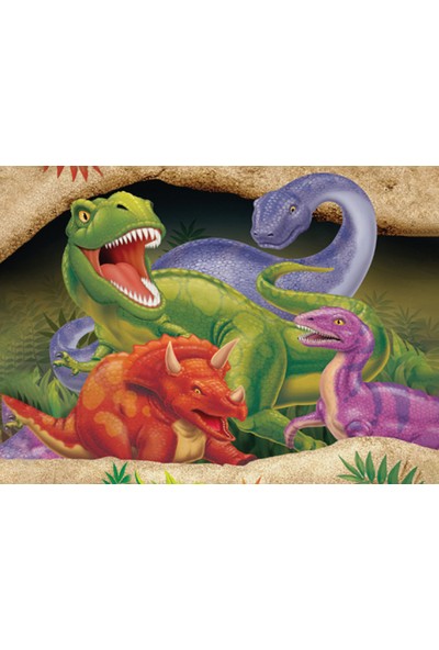 Parti Dünyası Dinozor Land 8 Li Amerikan Servis