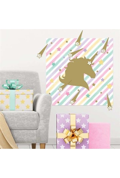 Parti Dünyası Unicorn Boynuz Yapıştırma Oyunu 8 Kişilik