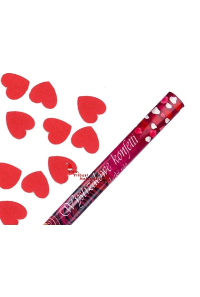 Parti Dünyası Kalp Patlayan Konfeti Parti Dünyası Kalp Patlayan Konfeti