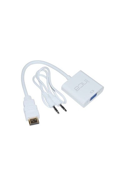 Inca Ihtv-7tb 0.15 M HDMI To VGA + Ses Dönüştürücü