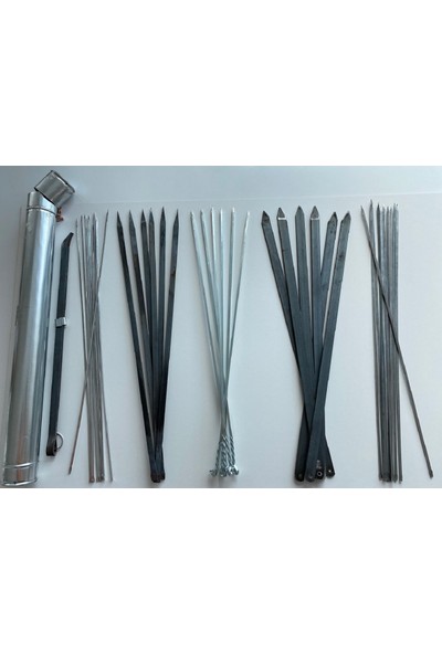 Mobilreyon Adana Kebap Mangal Şiş Seti 40 Paçra Mobilreyon Adana Kebap Mangal Şiş Seti 40 Paçra