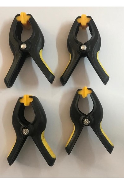 Efiks Mandal Tipi Mengene 4 Adet 9 cm x 5,5 cm Sarı Efiks Mandal Tipi Mengene 4 Adet 9 cm x 5,5 cm Sarı