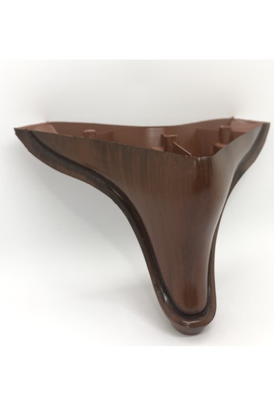 Plastik Ayak Diyarı Modern Delta Ceviz 14 cm Dekoratif Mobilya,Kanepe ,Koltuk Ve Baza Ayağı Plastik Ayak Diyarı Modern Delta Ceviz 14 cm Dekoratif Mobilya,Kanepe ,Koltuk Ve Baza Ayağı