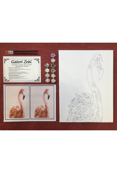 Galeri Zeki Filamingo Hobi Amaçlı Numaralı Tuval Boyama Seti 30 x 40 cm Galeri Zeki Filamingo Hobi Amaçlı Numaralı Tuval Boyama Seti 30 x 40 cm