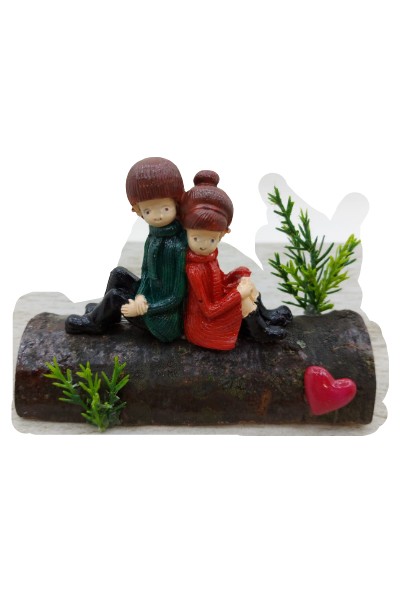 Obidev Dekoratif Biblo Doğadaki Aşıklar Obidev Dekoratif Biblo Doğadaki Aşıklar